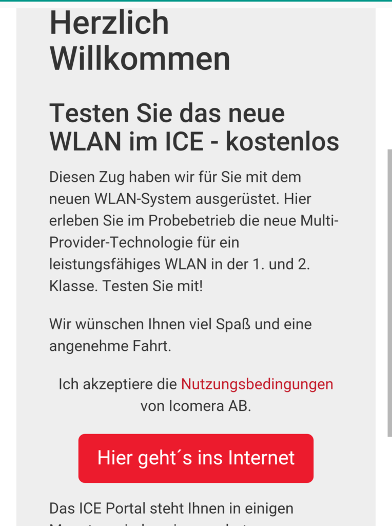 [WIFIOnICE] Das neue WLAN im ICE - Medienman